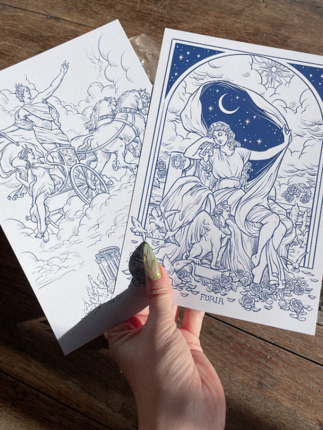 Pack Prints Helios and Selene and Eos © – FURIA