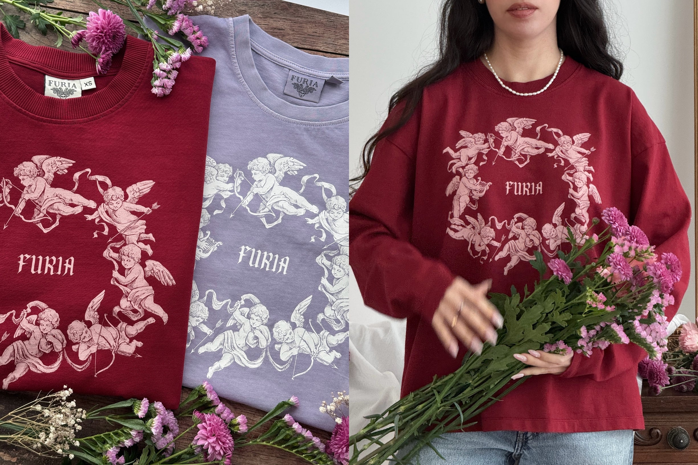 FURIA - Illustrated cotton t-shirts