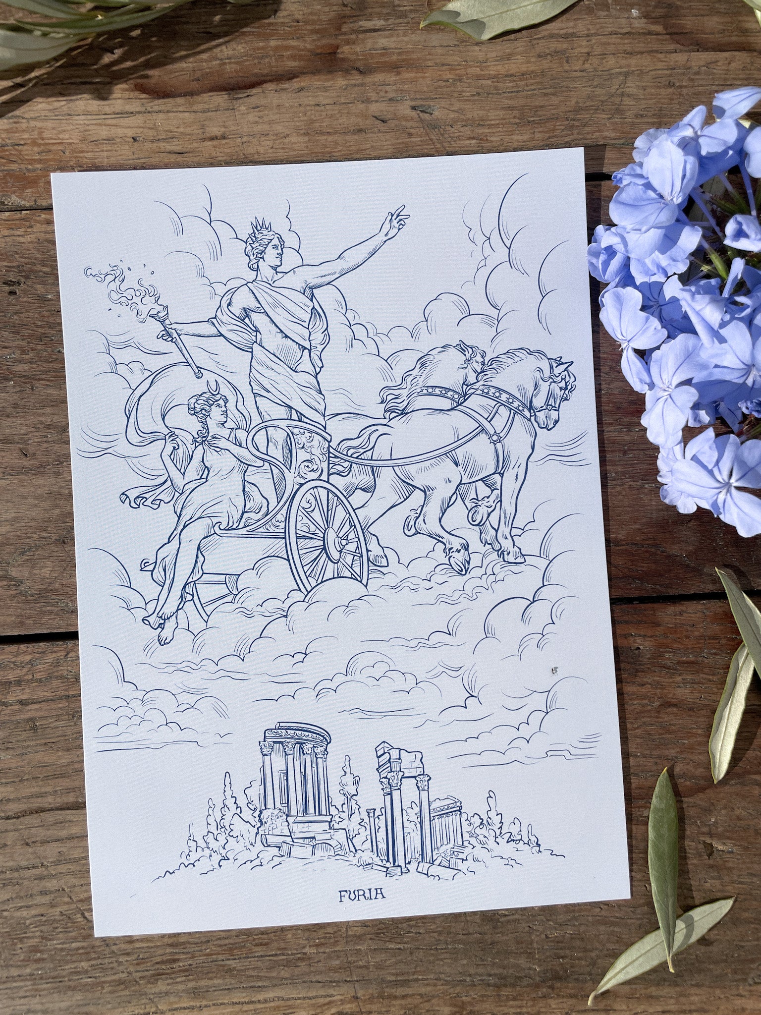 Print Helios and Selene © – FURIA